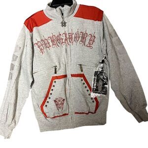 Blac Label | Jackets & Coats | Blac Label Mens Gray Quilted L Studded ...